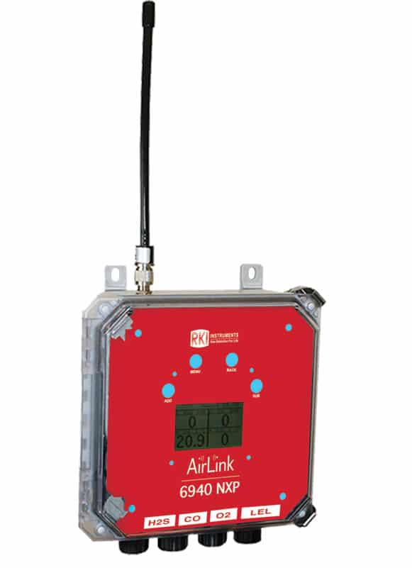RKI AirLink 6940NXP Quad Transmitter, Non Explosion Proof