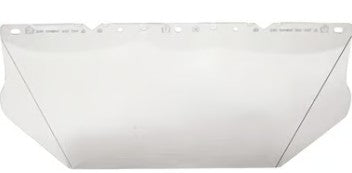 MSA V-Gard Visor Contoured, Clear PC (8"x17"x.06") Part# 10115840