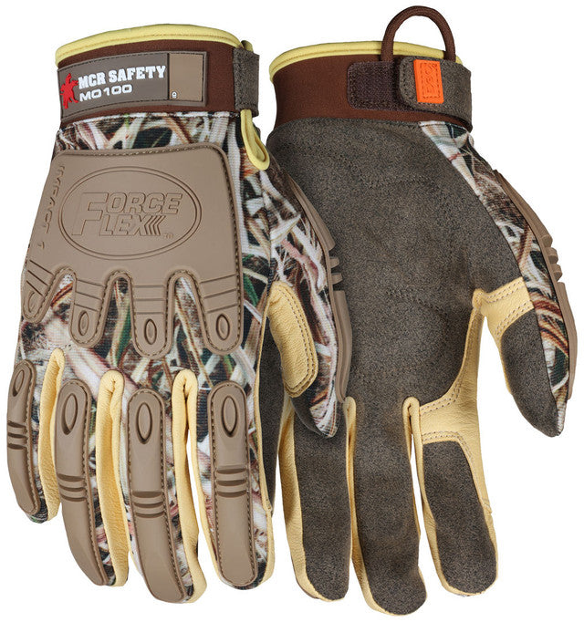 MCR ForceFlex® Mechanics Work Gloves - Shadow Grass® Blades® Camo Glov