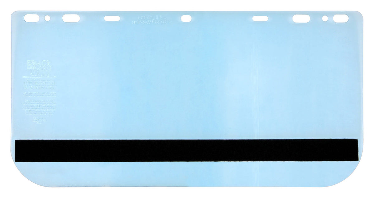 MCR Safety Face Shield - Universal Clear Impact Resistant PETG Materia