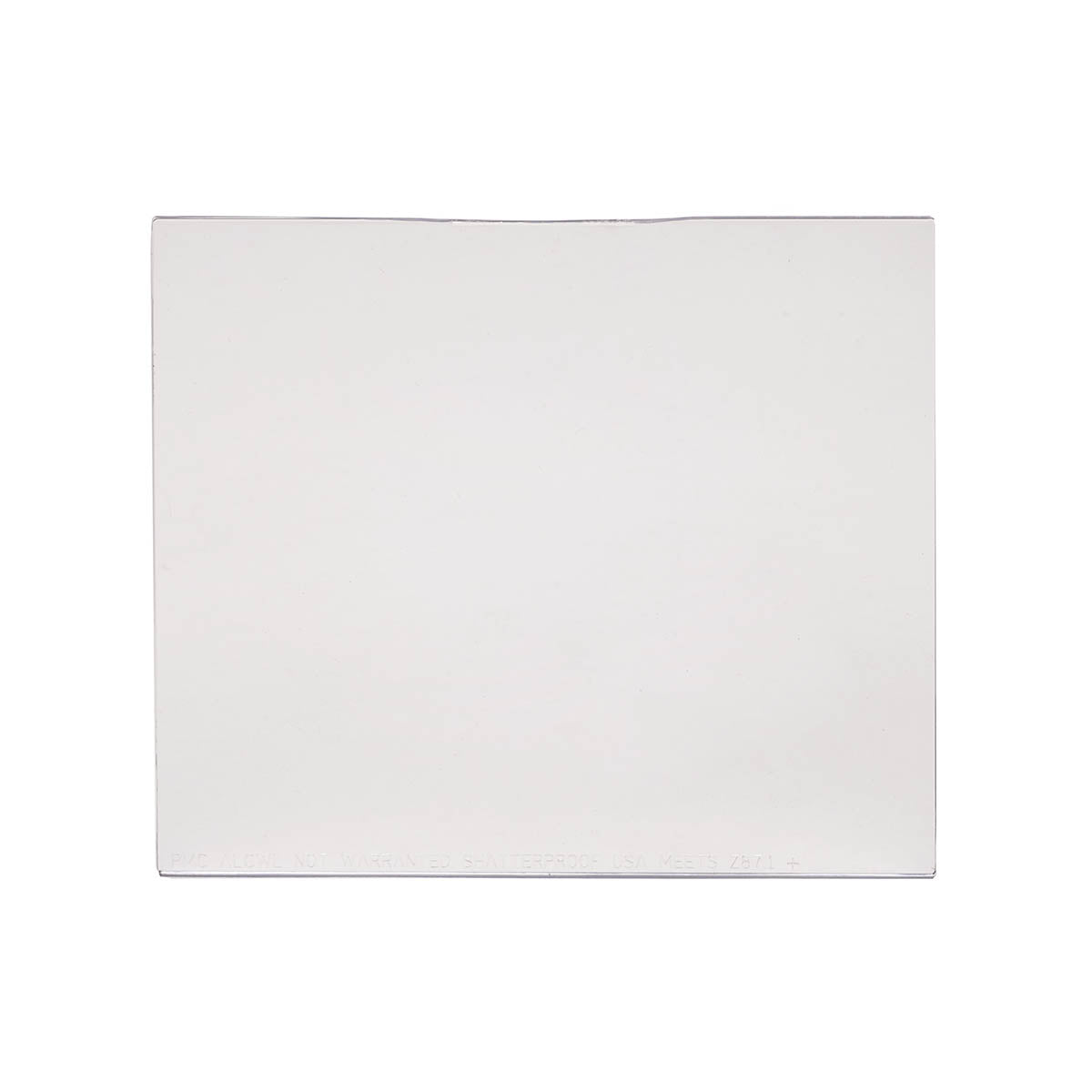 MSA Sightgard Welding Plates, Cover/Black Plates, Shade Clear, Polycar