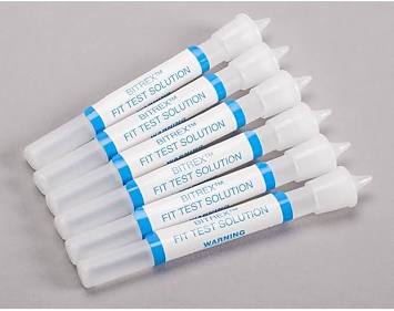 MSA Bitrex Replacement Fit-Test Solution, 6 tubes/box diluted solution